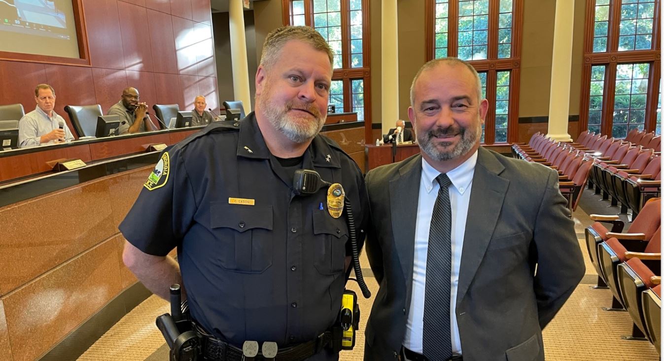 DPD Promotes New Captain, Division Commander | Dalton, GA