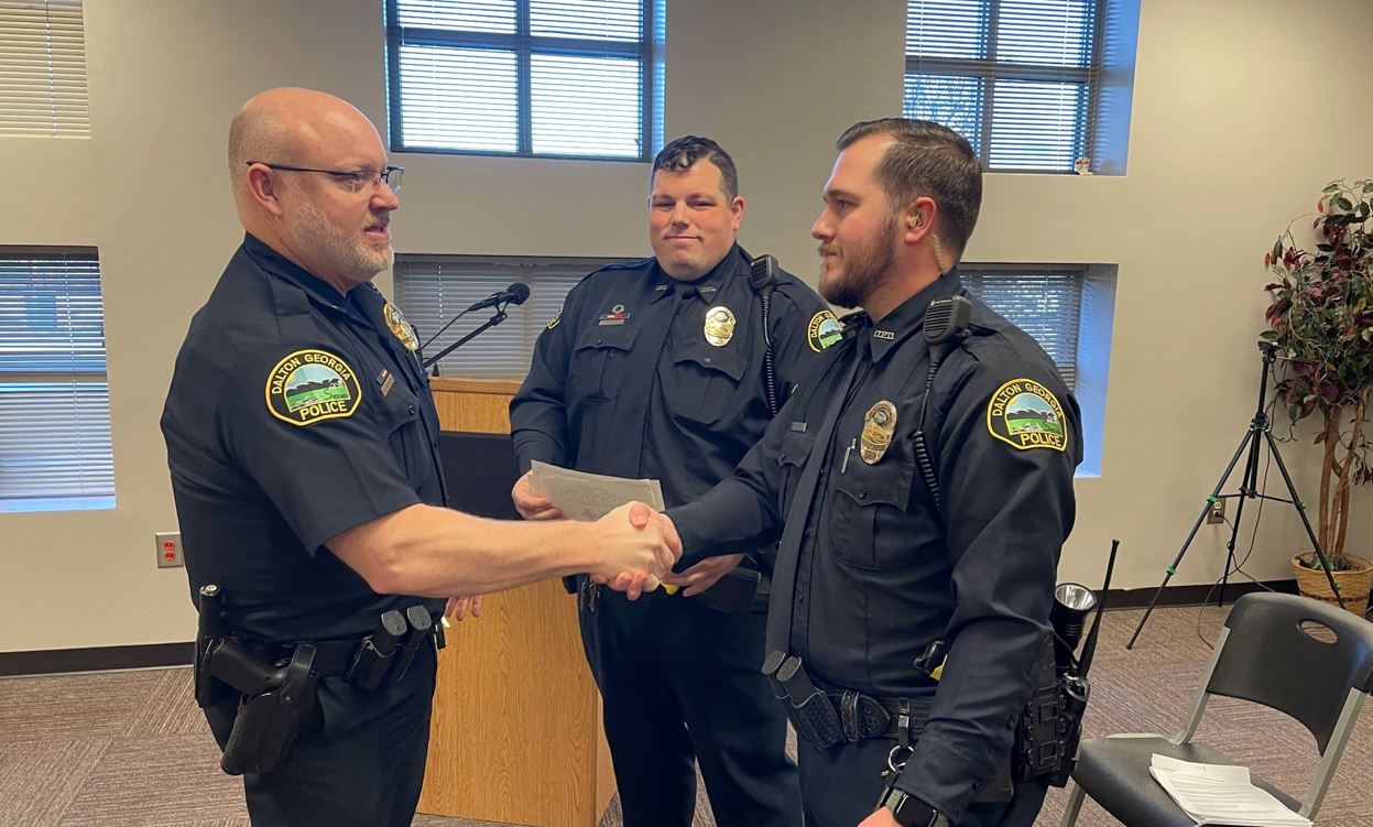 Dalton Officers Honored For Life-Saving Effort | Dalton, GA