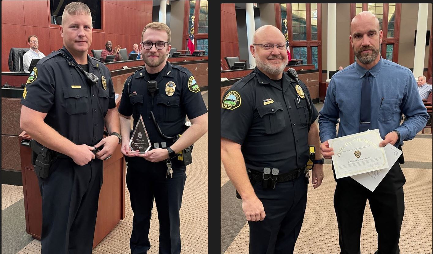 DPD Recognizes Officer of the Month, Traffic Officer of the Year ...